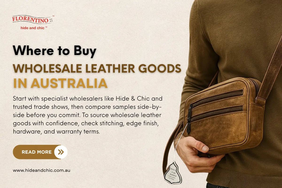 Where to Buy Wholesale Leather Goods in Australia