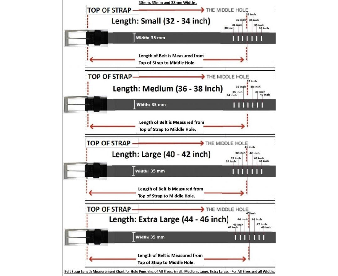 Genuine Leather Ratchet Dress Belt with Automatic Sliding Buckle